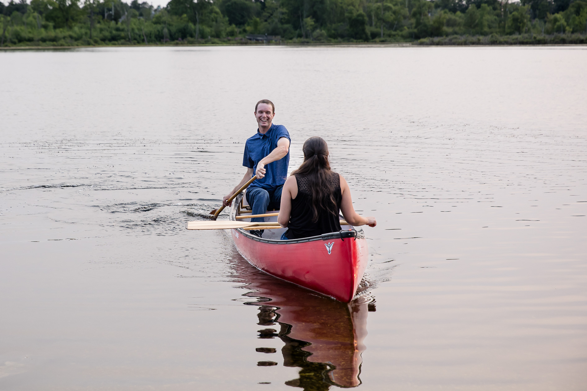 Westminster Ponds engagement session - Woodgate Photography